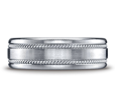 Benchmark Palladium Men's Wedding Band – Padis Jewelry